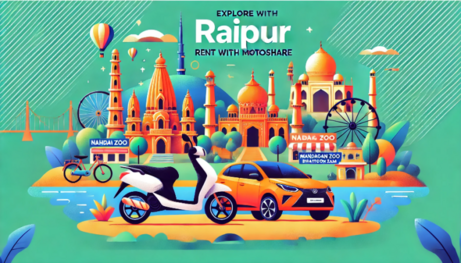 Explore Raipur with Ease: Rent Bikes and Cars via MotoShare - Quantum ...